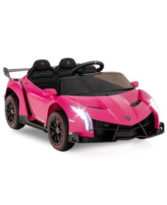 12V Licensed Lamborghini 4WD Kids Ride-on Sports Car with 2.4G Remote ...