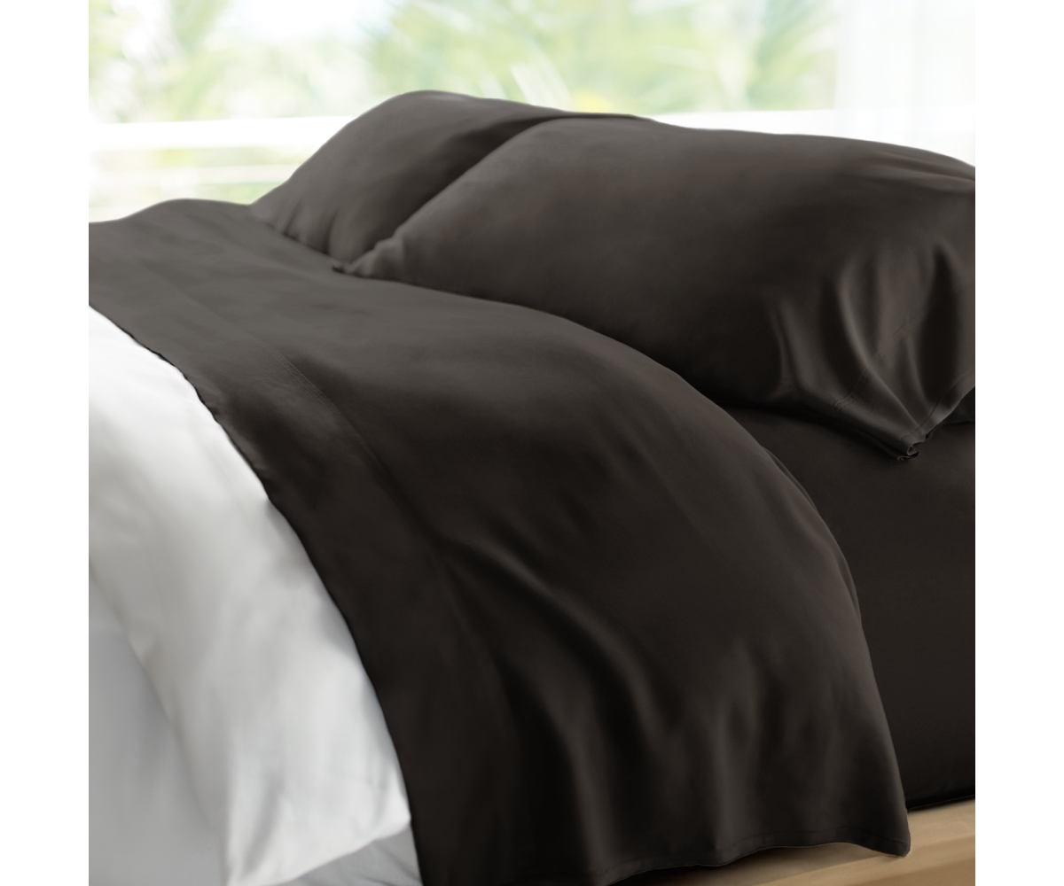 Click here for Cariloha Retreat 4-Piece Sateen Sheet Set | White... prices