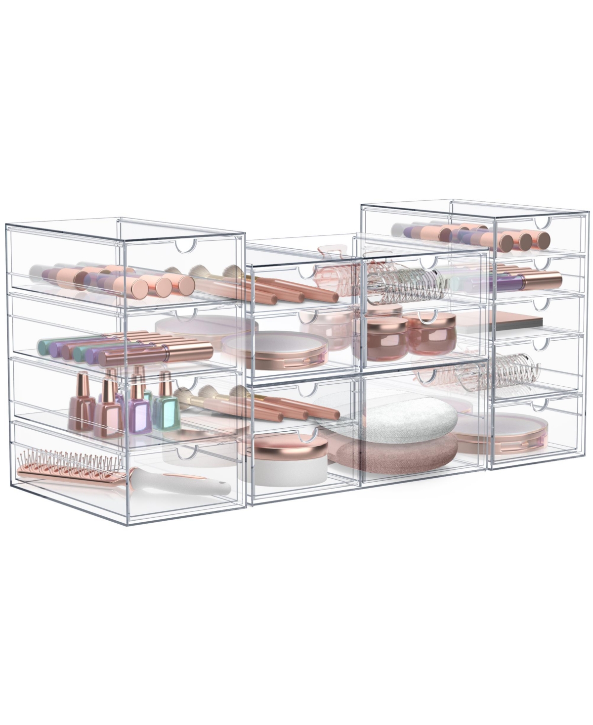 Click here for Sorbus 16 Drawers Acrylic Organizer for Makeup  Or... prices