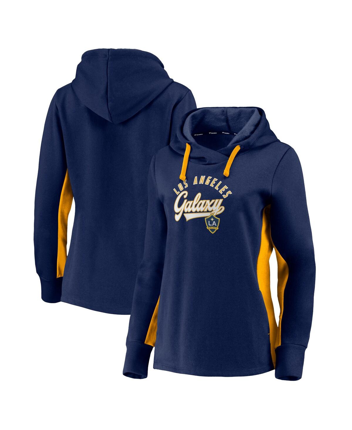 Click here for Fanatics Womens Navy La Galaxy Pullover Hoodie - N... prices