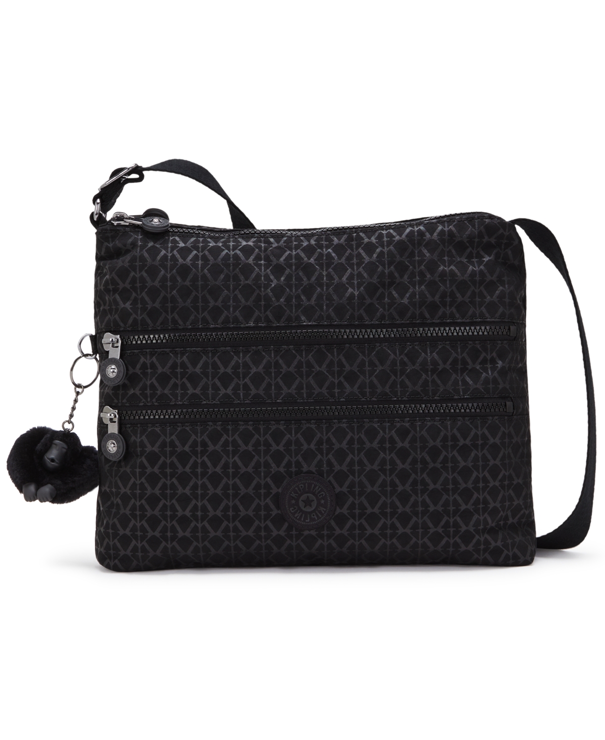 Click here for Kipling Womens Alvar Crossbody Bag - Signature Emb prices