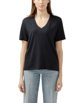 JAG Women's Drapey Luxe V-Neck Tee - Macy's