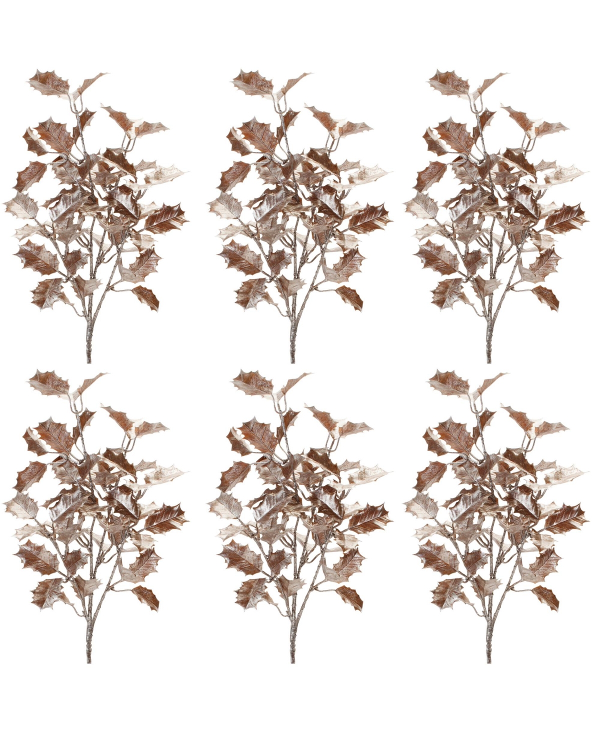 Click here for Holly Leaf Spray for Festive Holiday Decor (Set of... prices