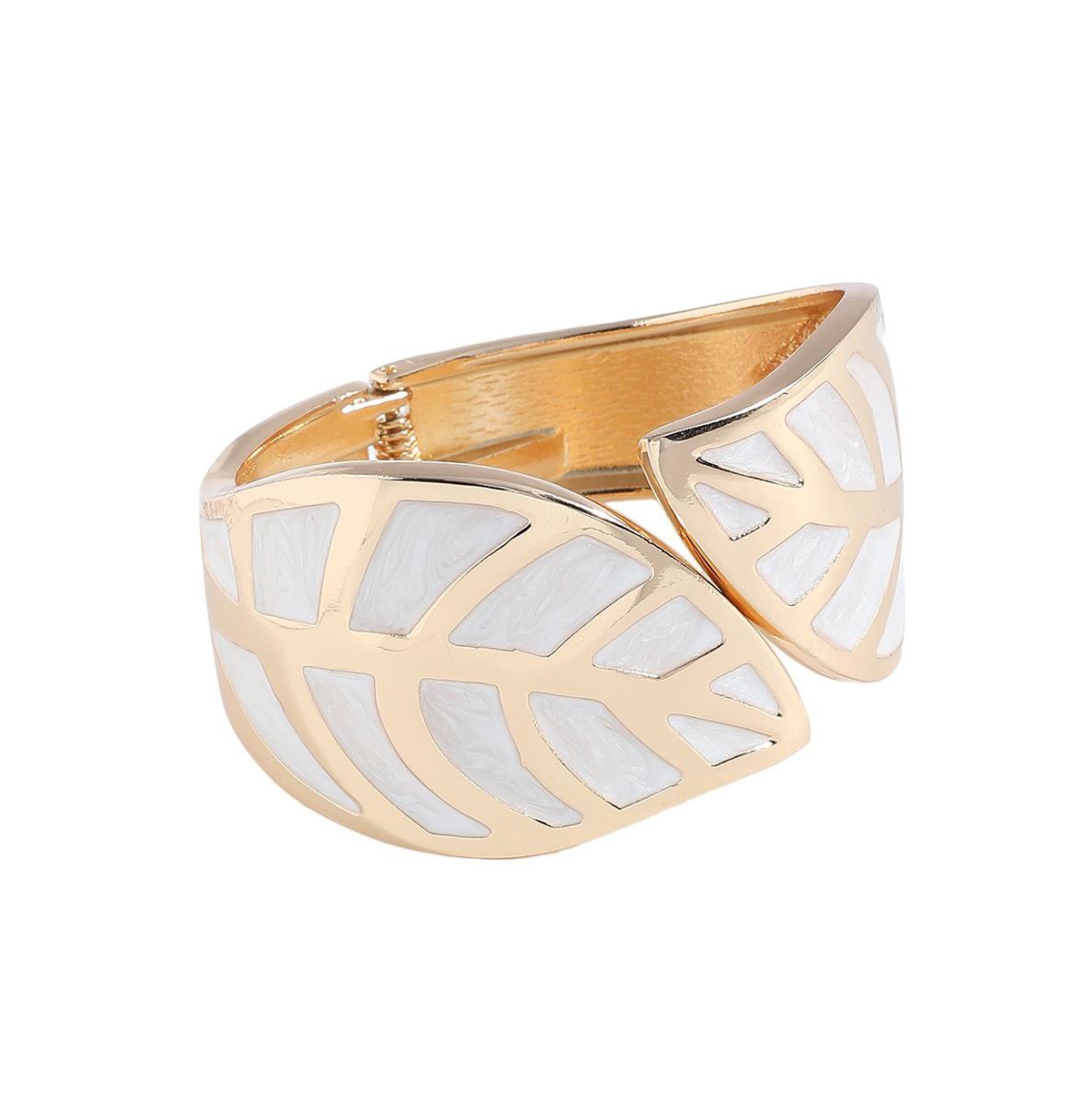 Click here for Sohi Womens Foliage Statement Bracelet - Gold prices