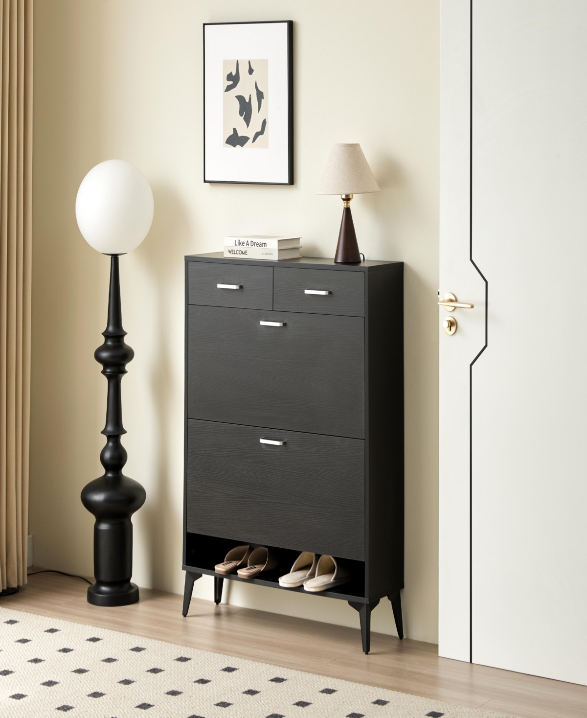 Click here for Simplie Fun Modern Freestanding Shoe Cabinet with... prices