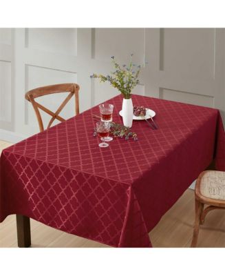 HLC.ME Modena Fabric Tablecloth, Jacquard Fabric Table Cloth for ...