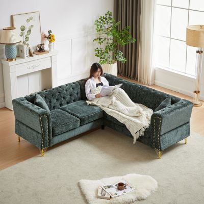 Macy's chesterfield sofa store
