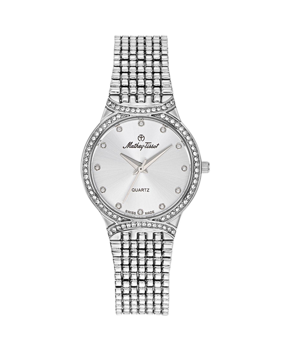 Click here for Mathey Tissot Womens Classic Silver Dial Watch - D... prices