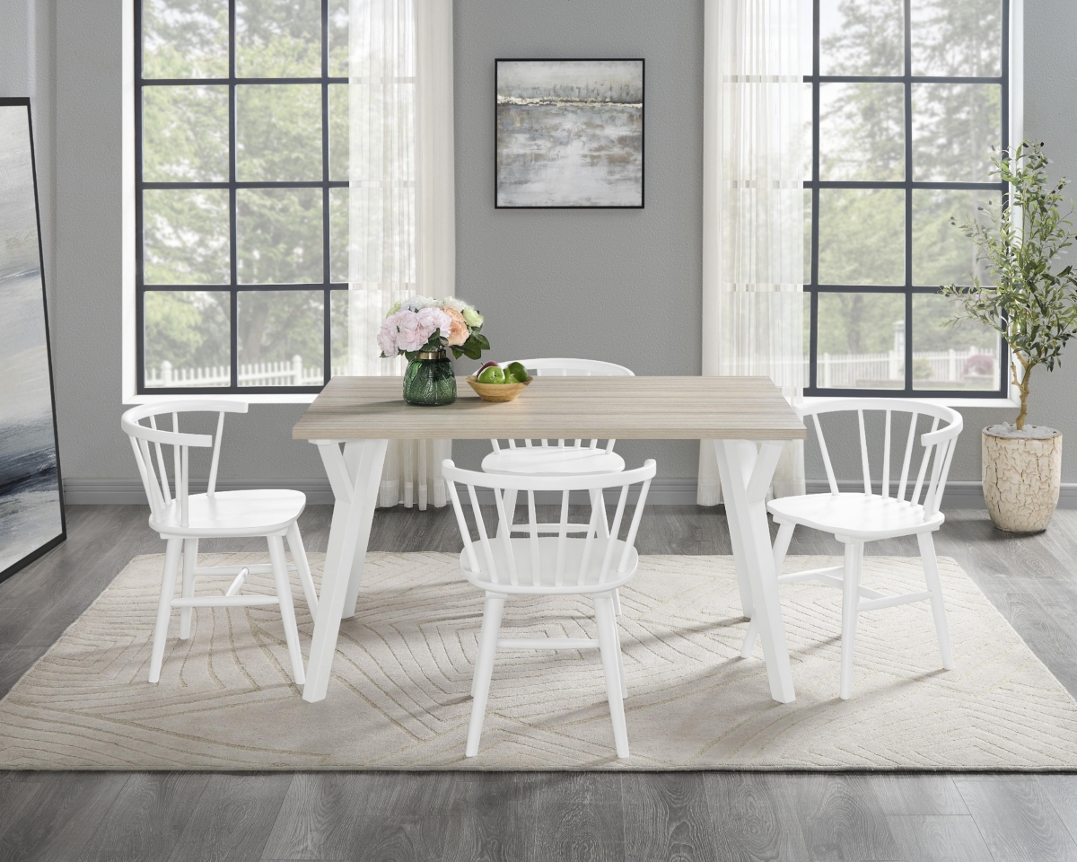 Click here for Streamdale Alwynn 5-Piece Dining Set Stylish Table... prices