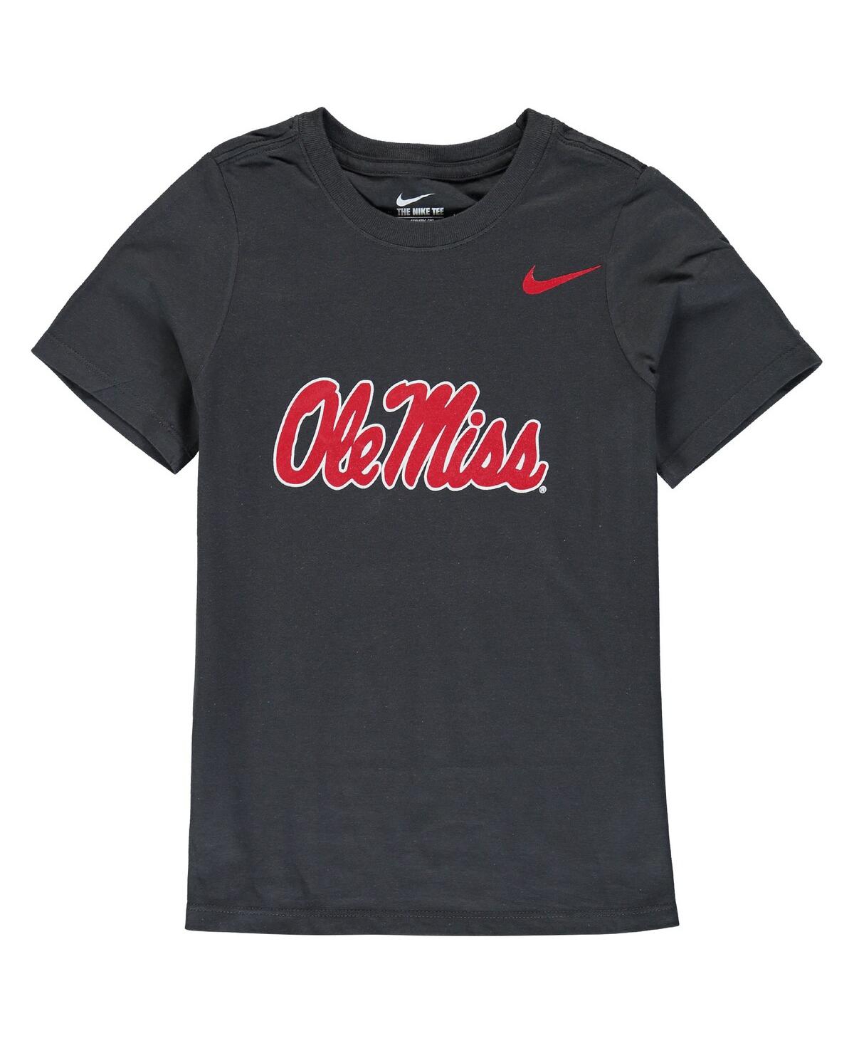 Click here for Nike Big Boys and Girls Anthracite Ole Miss Rebels... prices