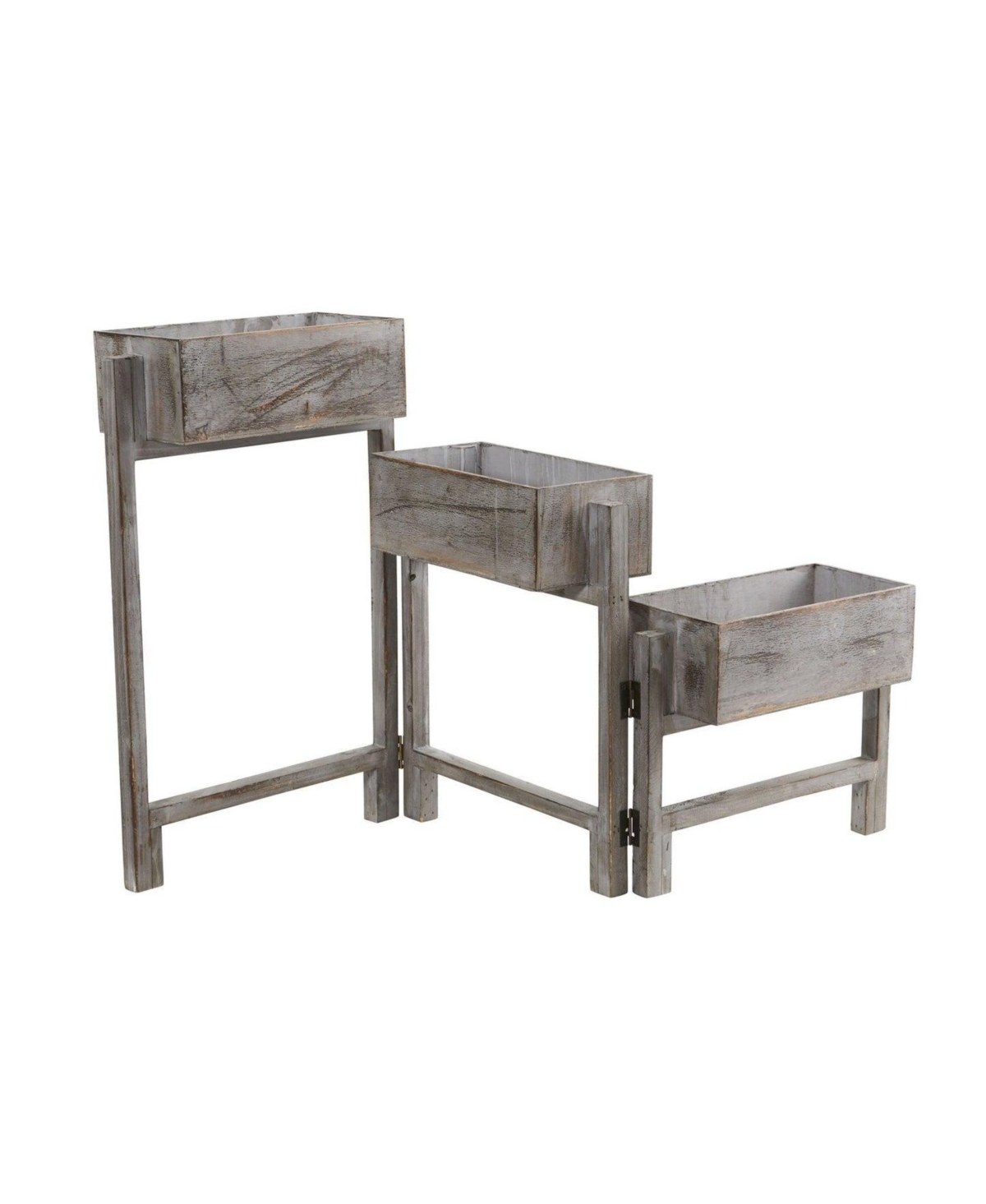 Click here for Slickblue 3.5 Grey Washed Expandable Decorative Pl... prices