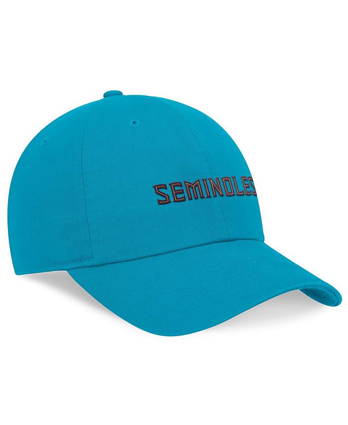 Nike Men's Turquoise Florida State Seminoles Club Adjustable Hat - Macy's
