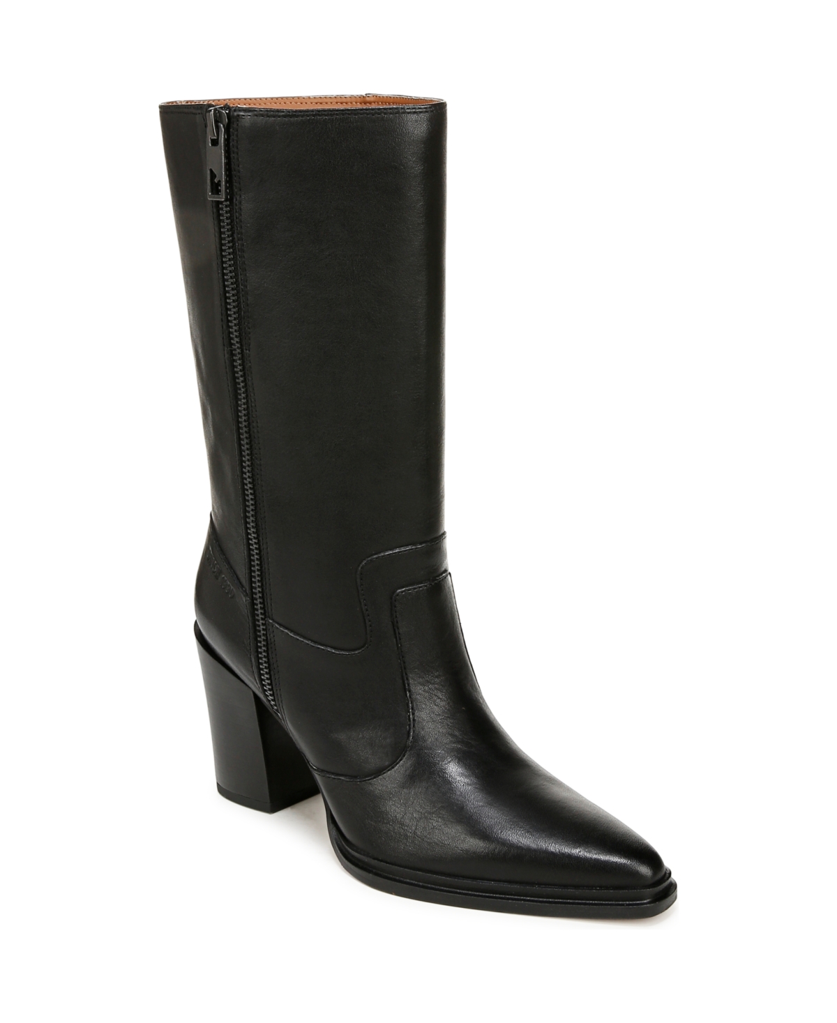 Click here for Franco Sarto Womens Jaxon Pointed Toe Western Boot... prices