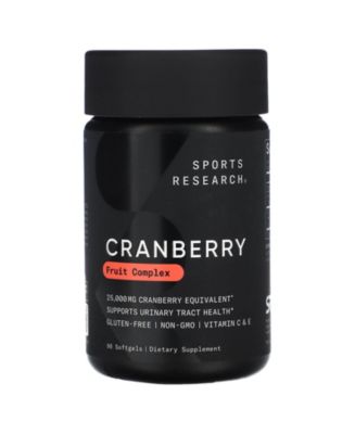 Sports Research Cranberry Fruit Complex - 90 Softgels - Macy's