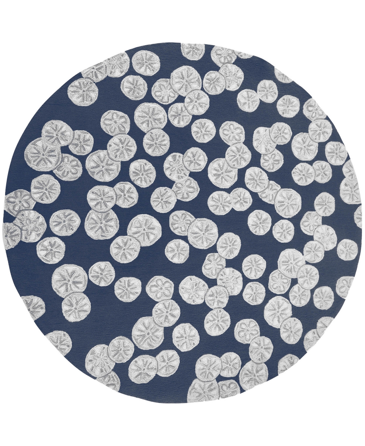 Click here for Liora Manne Capri Sea Biscuit 8x8 Round Area Rug -... prices