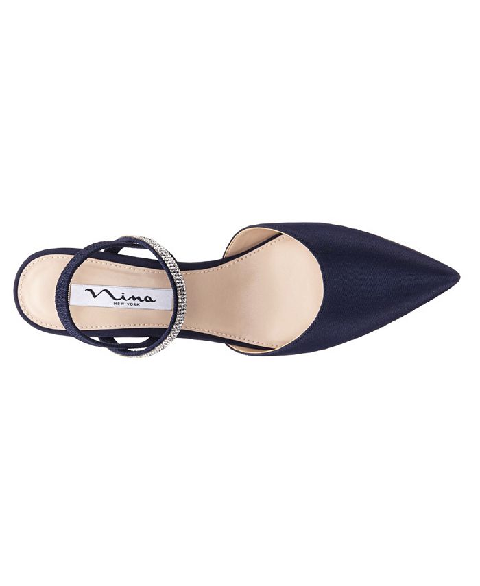 Nina Women's Billie Slingback Evening Pumps - Macy's