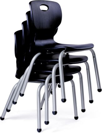 School Student Stack Chair - Luxurious and Comfortable Molded Seat with ...