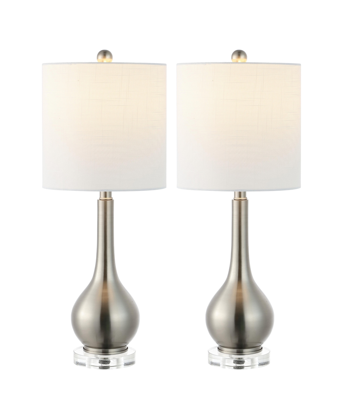 Click here for Jonathan Y Dylan 25 Metal/Crystal Teardrop Led Tab... prices