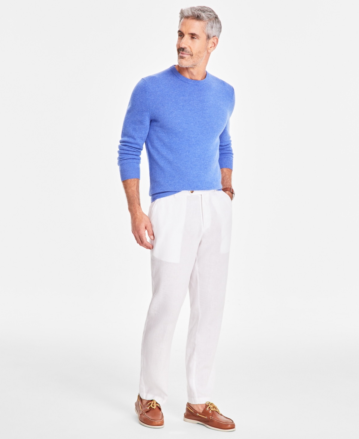 Click here for Club Room Mens Linen Cross-Dye Pants  Created for... prices