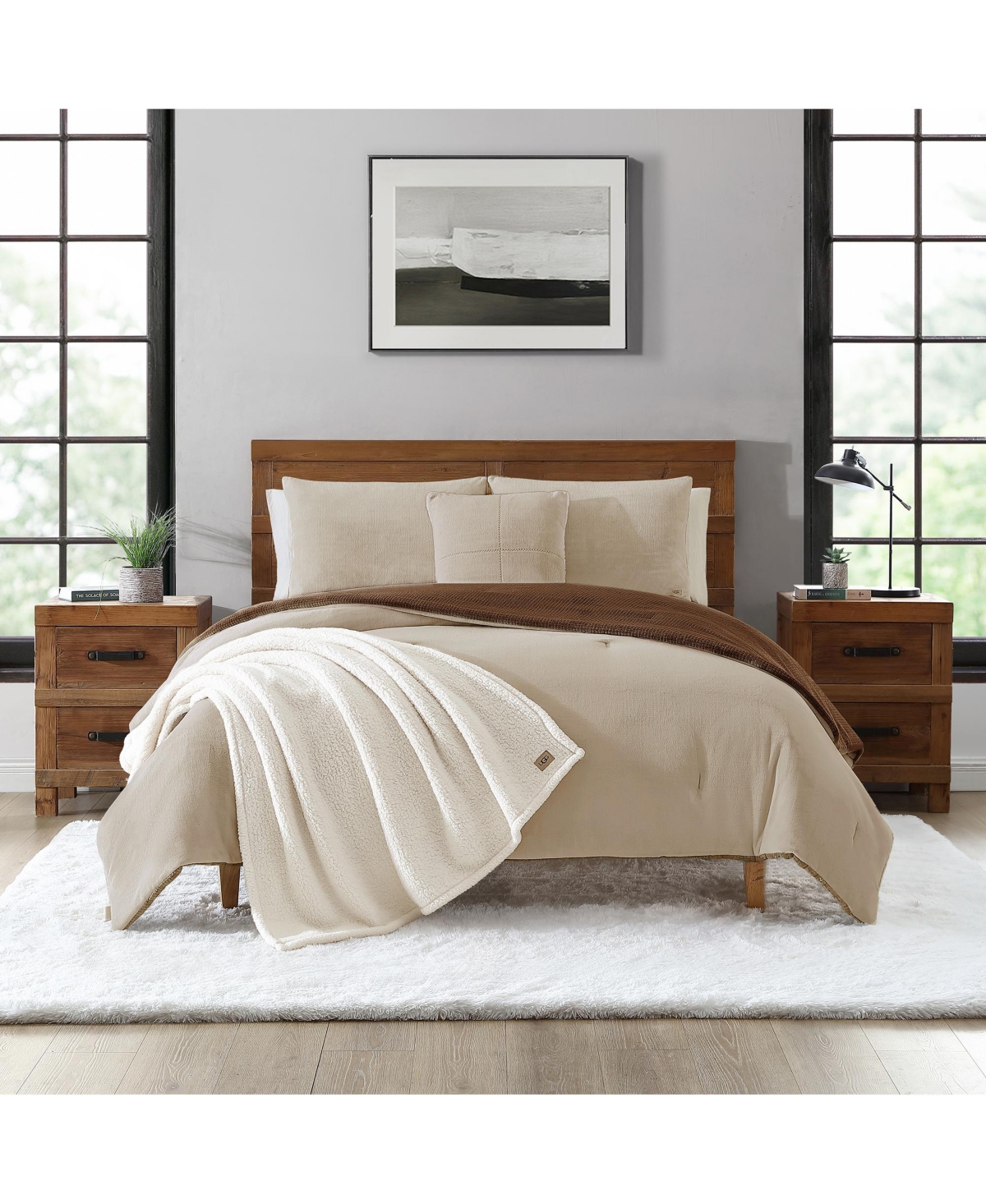 Click here for Ugg Brody Reversible 5-Pc. Comforter Set  Full/Que... prices