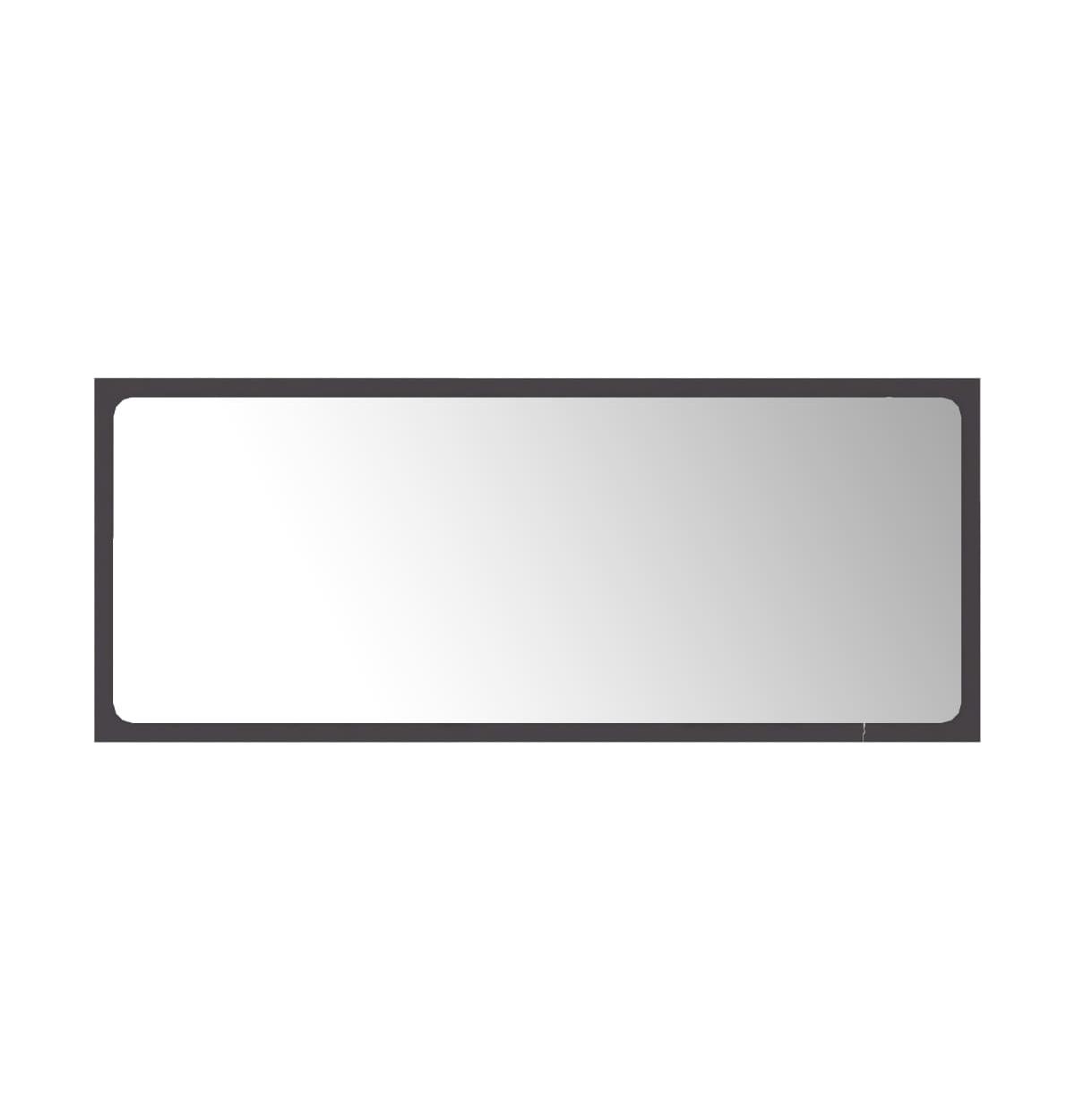 Click here for Bathroom Mirror Gray 35.4"x0.6"x14.6... prices