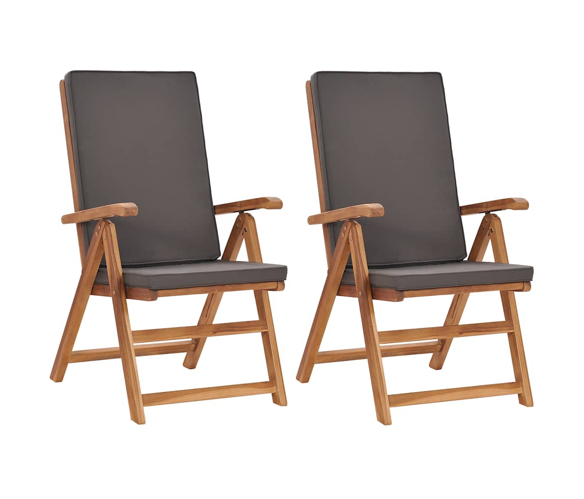 Click here for Reclining Patio Chairs with Cushions 2 pcs Solid T... prices