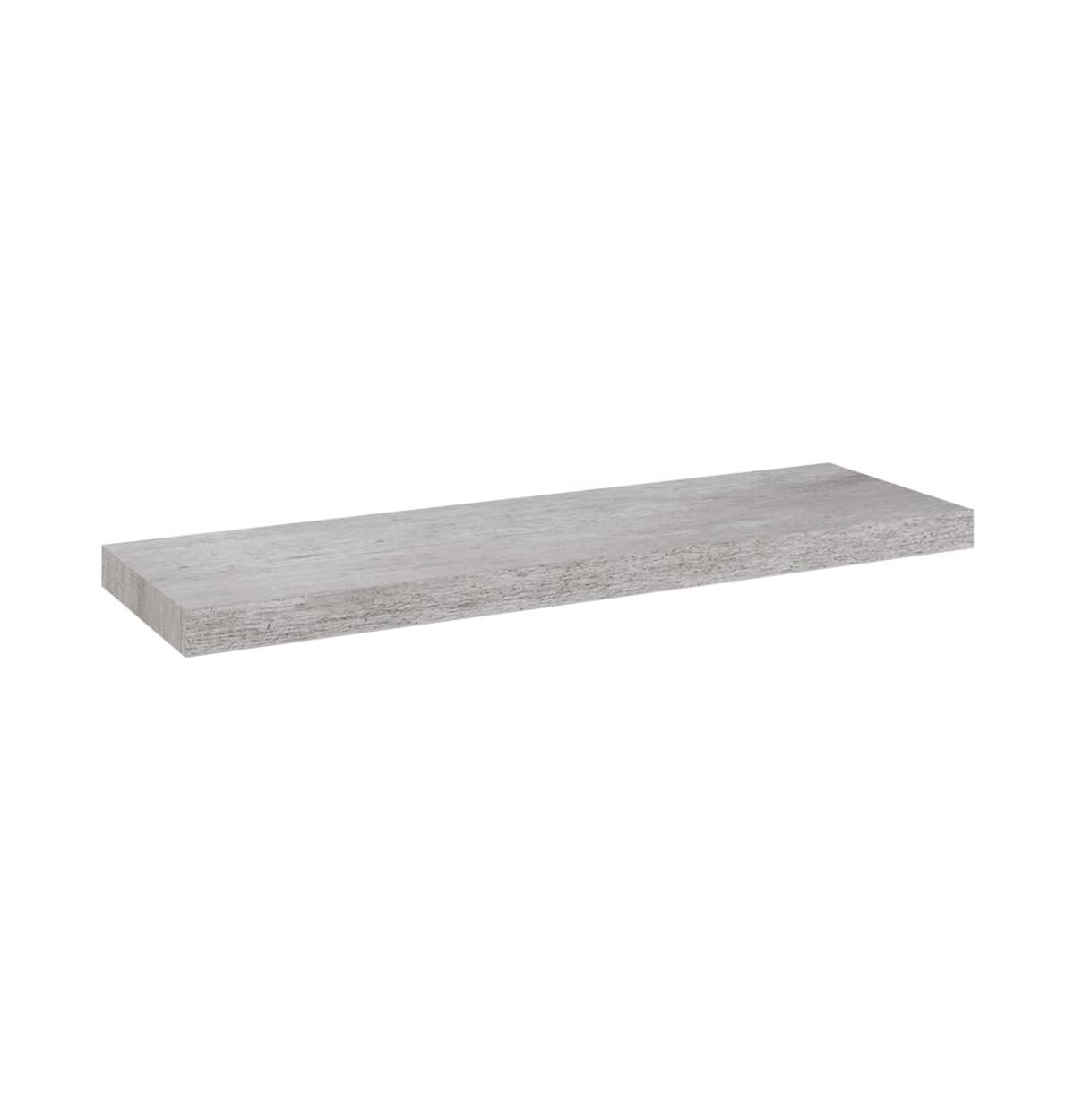 Click here for vidaXL Floating Wall Shelf Concrete Gray 31.5x9.3x... prices