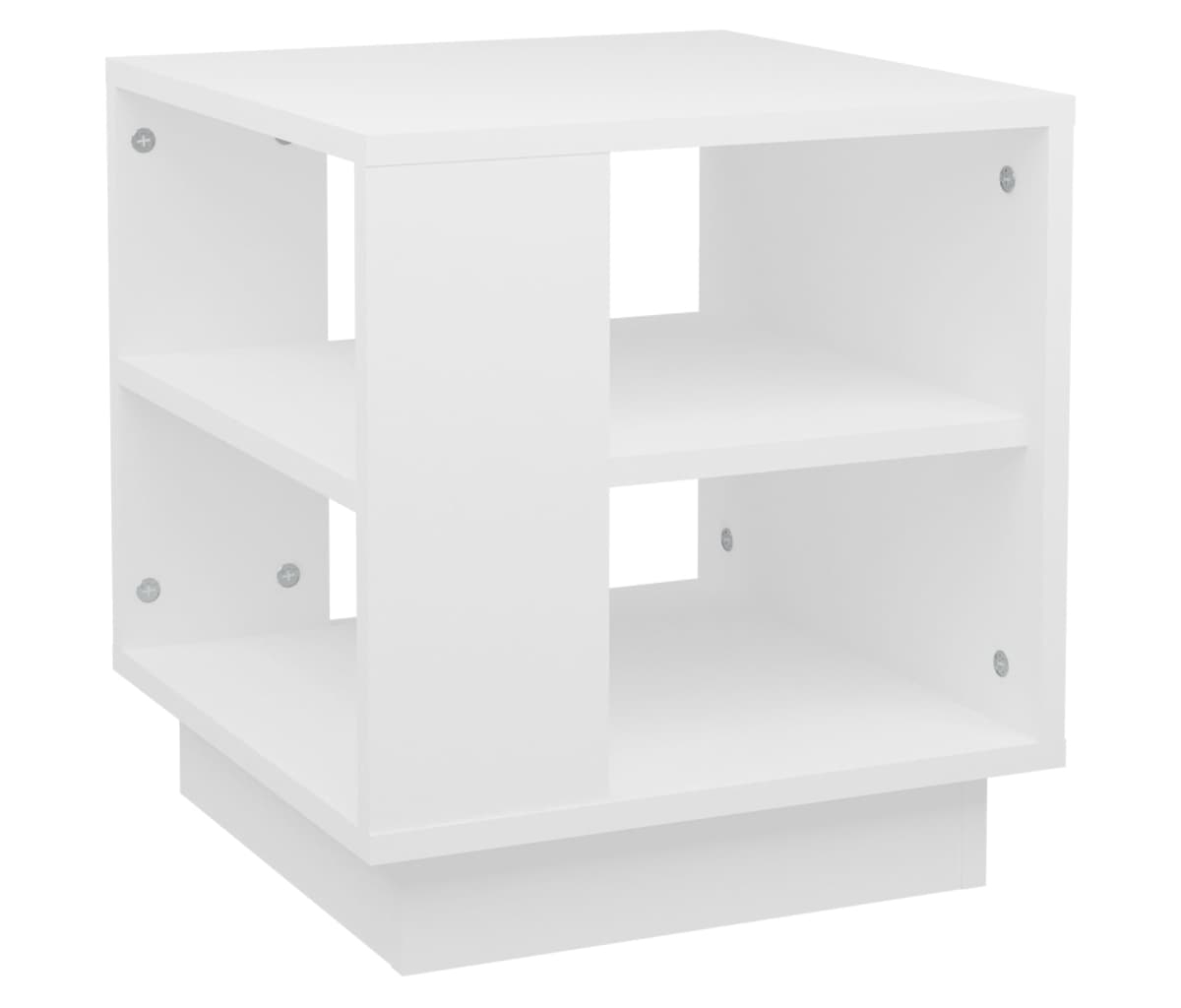 Click here for Coffee Table White 15.7x15.7x16.9 Engineered Wood... prices