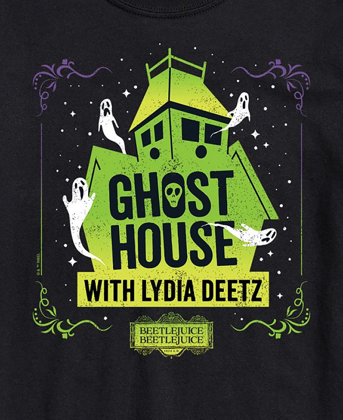 AIRWAVES Hybrid Apparel Men's Beetlejuice Ghost House Tee - Macy's