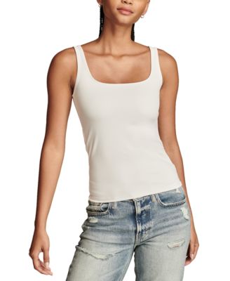 Lucky Brand Women's Seamless Square Neck Tank Top - Macy's