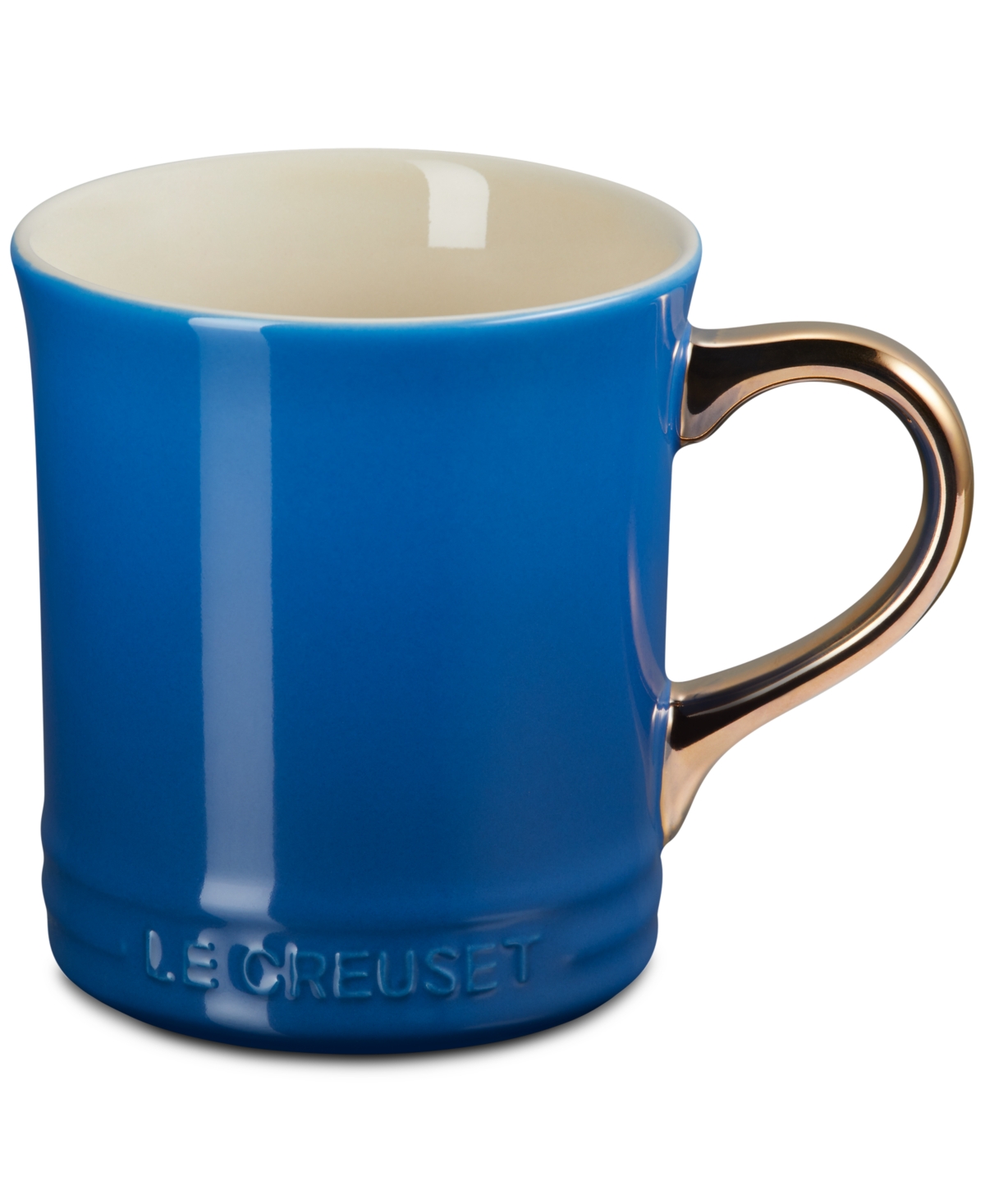 Click here for Le Creuset Stoneware Mug with Gold Metallic Handle... prices