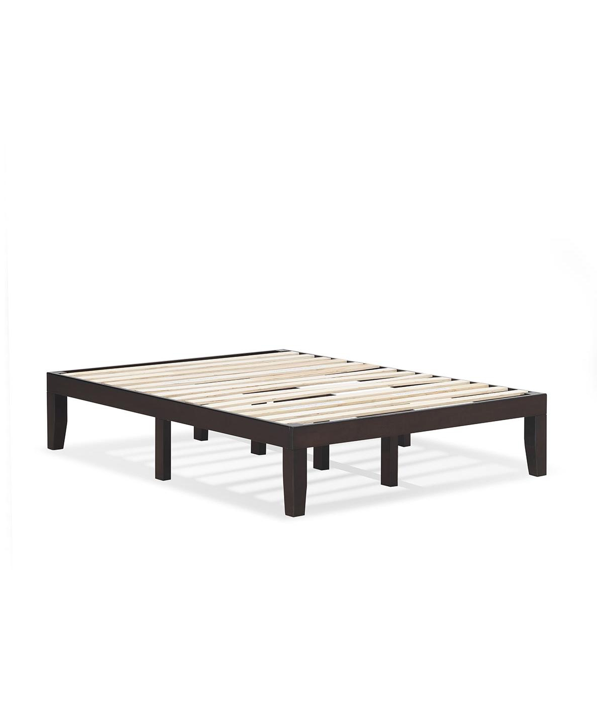 Click here for Gymax 14 Full Size Wooden Platform Bed Frame w/ St... prices