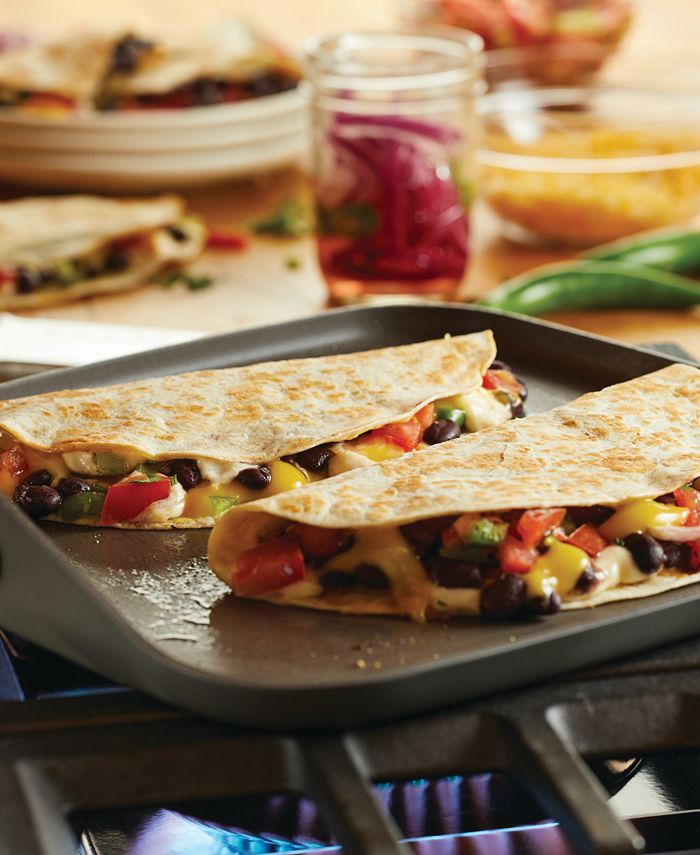 Rachael Ray Cucina Hard-Anodized Non-Stick Square 11" Griddle - Macy's