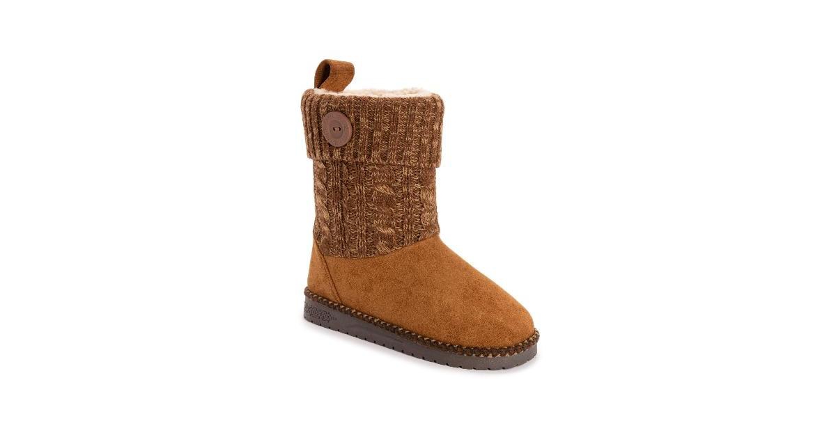 Click here for Muk Luks Womens Janet Boot - Cognac prices