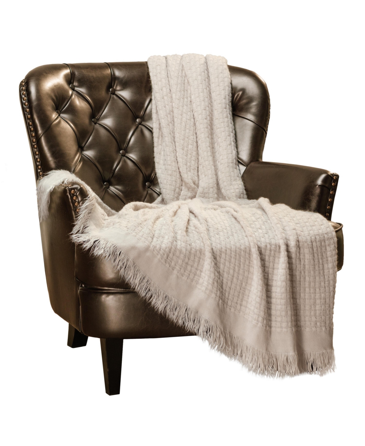 Click here for Chanasya Premium Pleated Solid Plaid Acrylic Throw... prices