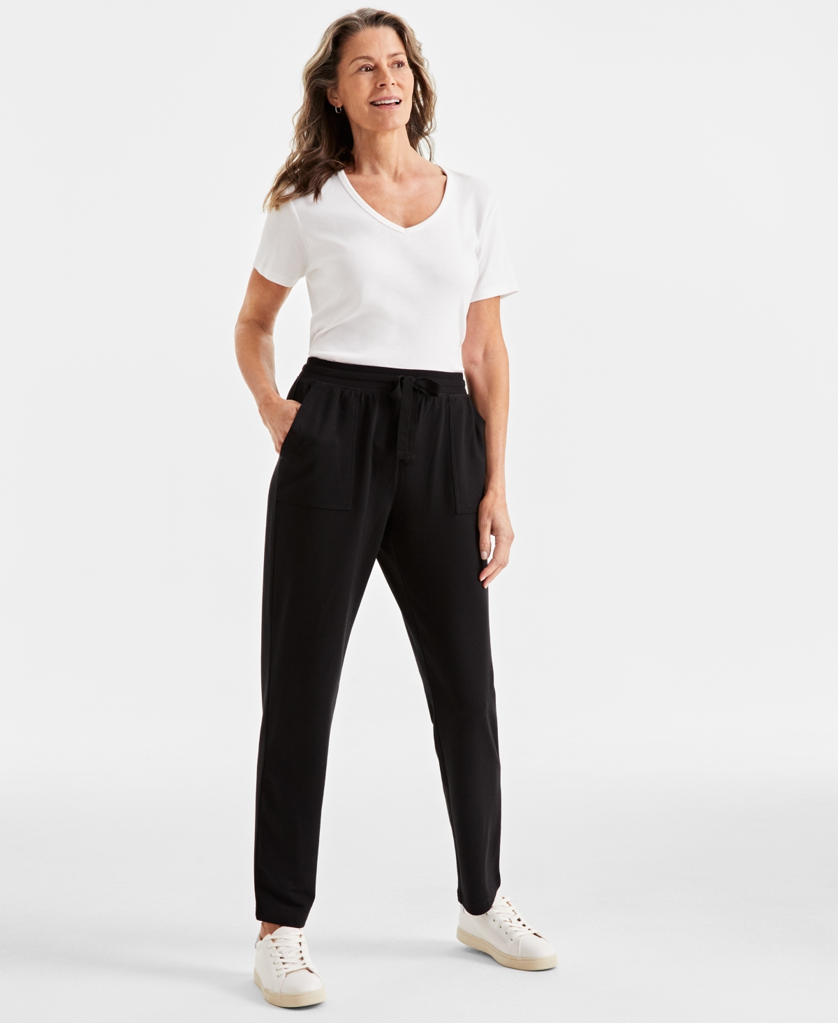Click here for Style & Co Petite Yummy Fleece Pants  Created for... prices