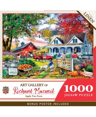 MasterPieces Art Gallery - Apple Tree Farm 1000 Piece Jigsaw Puzzle ...