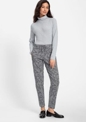 Olsen Women's Lisa Fit Straight Leg Snake Pant - Macy's