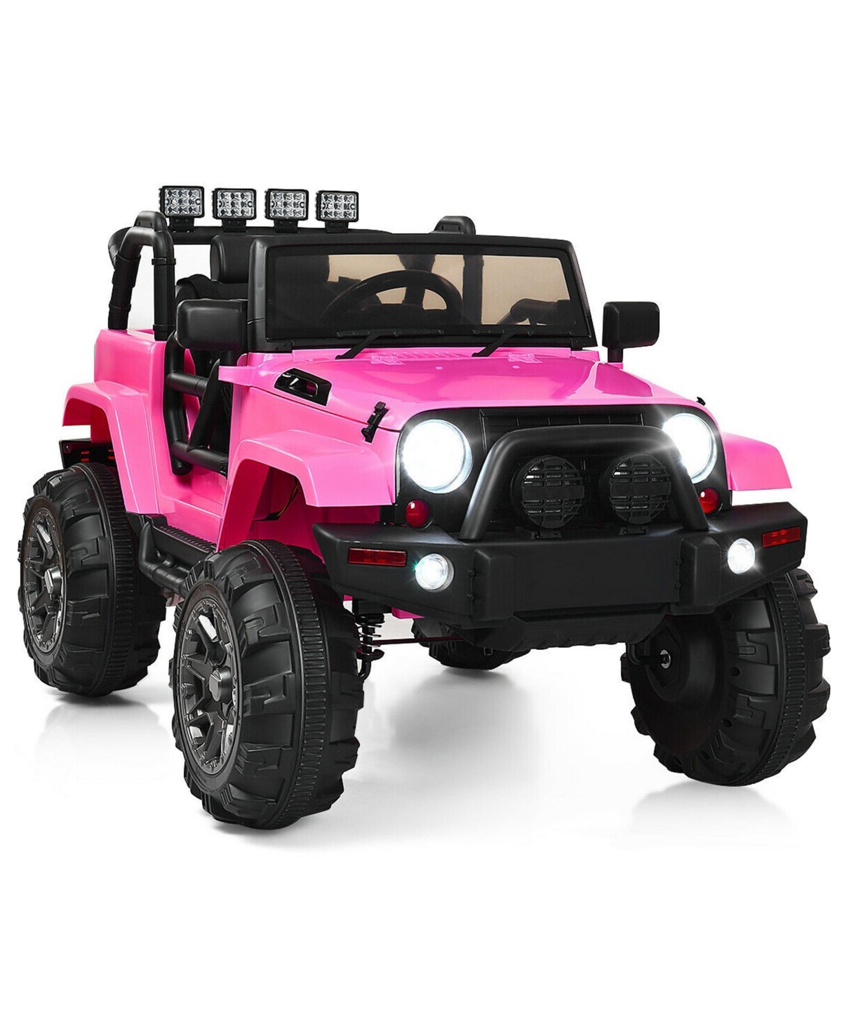 Click here for Gymax Electric 12V Kids Ride-on Car Truck Parent C... prices