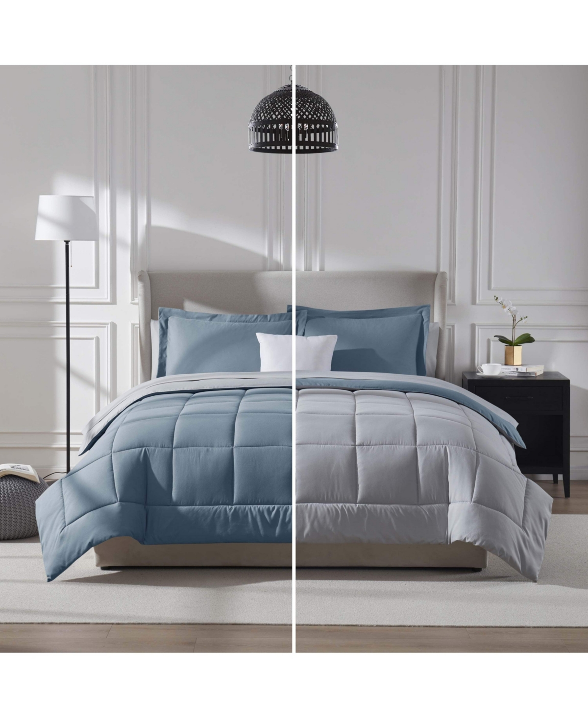 Click here for 7 Piece Reversible Complete Bed in a Bag - Cal Kin... prices