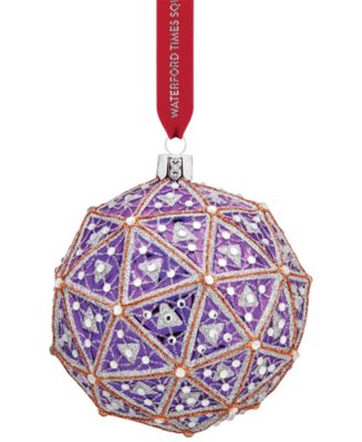 Waterford Times Square Replica Ball Ornament - Macy's