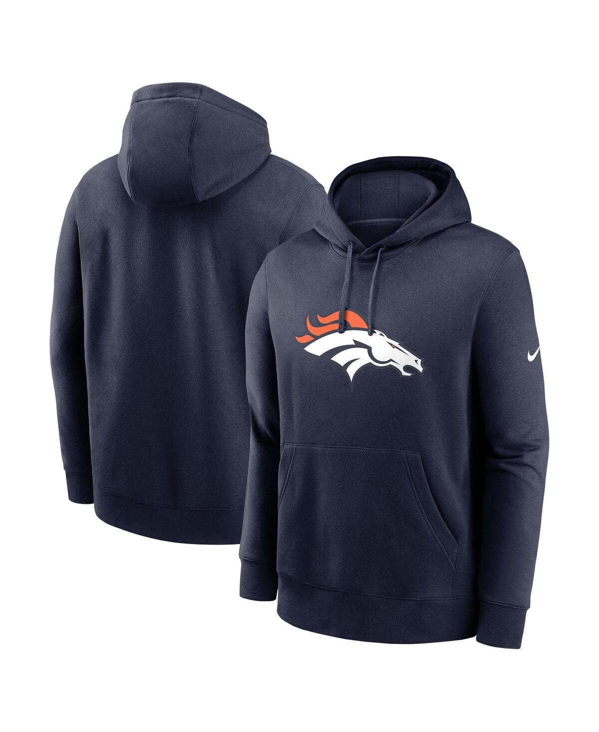 Click here for Nike Mens Navy Denver Broncos Club Logo Pullover H... prices