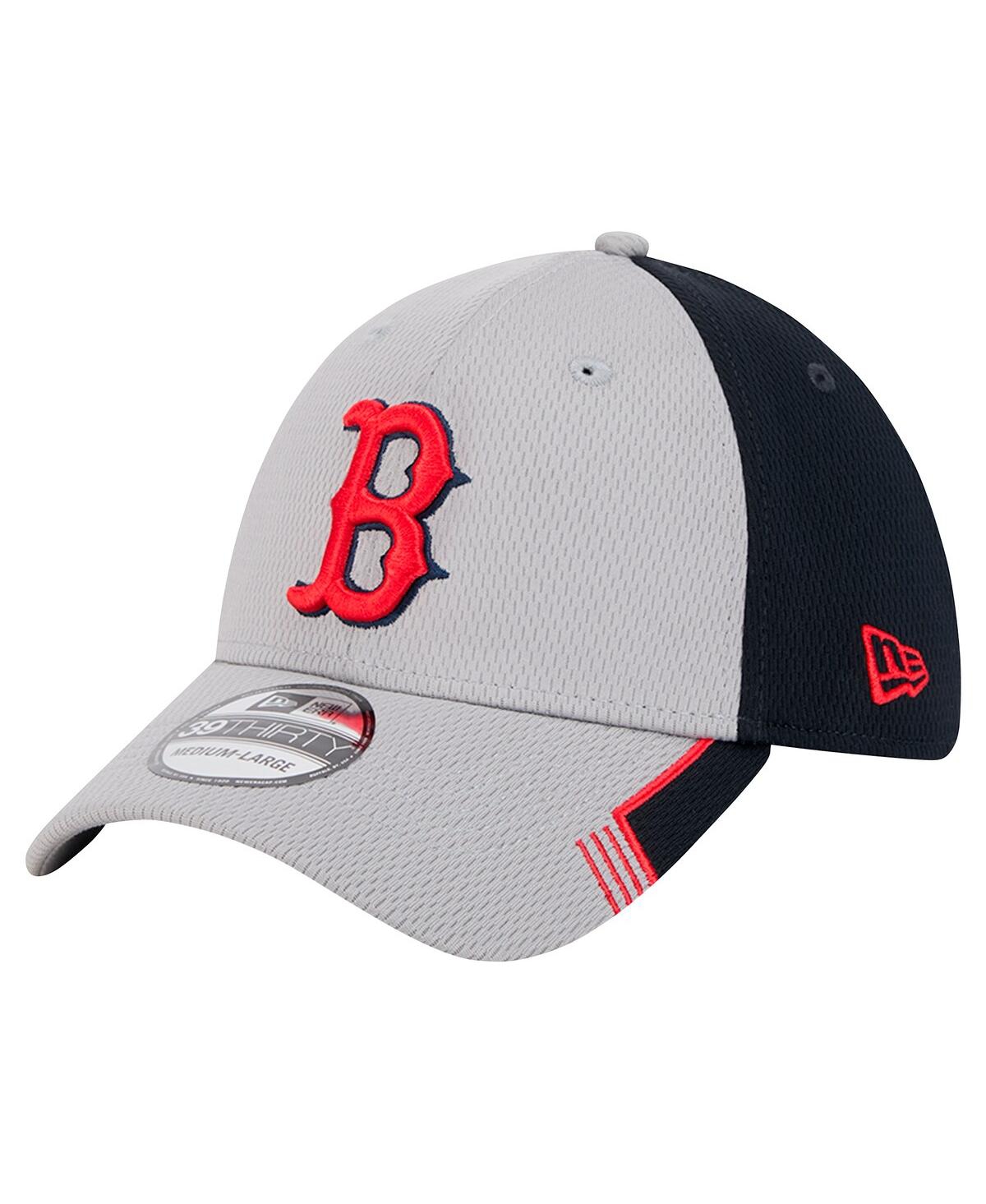 Click here for New Era Mens Gray/Black Boston Red Sox Visor Trim... prices