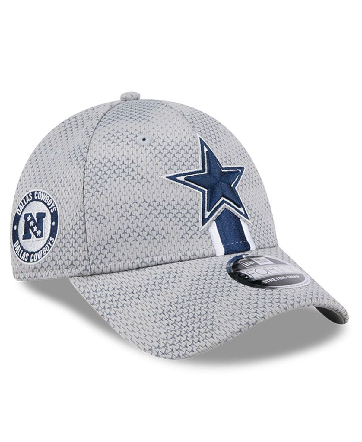 Click here for New Era Mens Gray Dallas Cowboys 2024 Sideline 9FO... prices