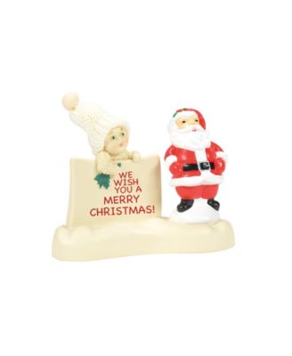 Department 56 Snowbabies Light Me Up, Santa Figurine, 4.53 Inches - Macy's