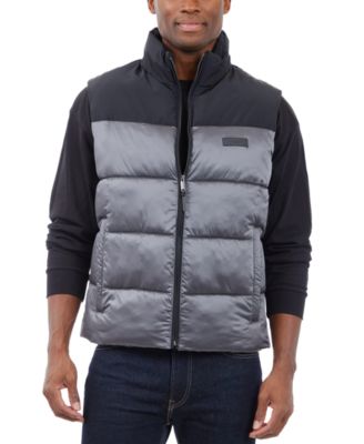 Michael kors vest mens silver store