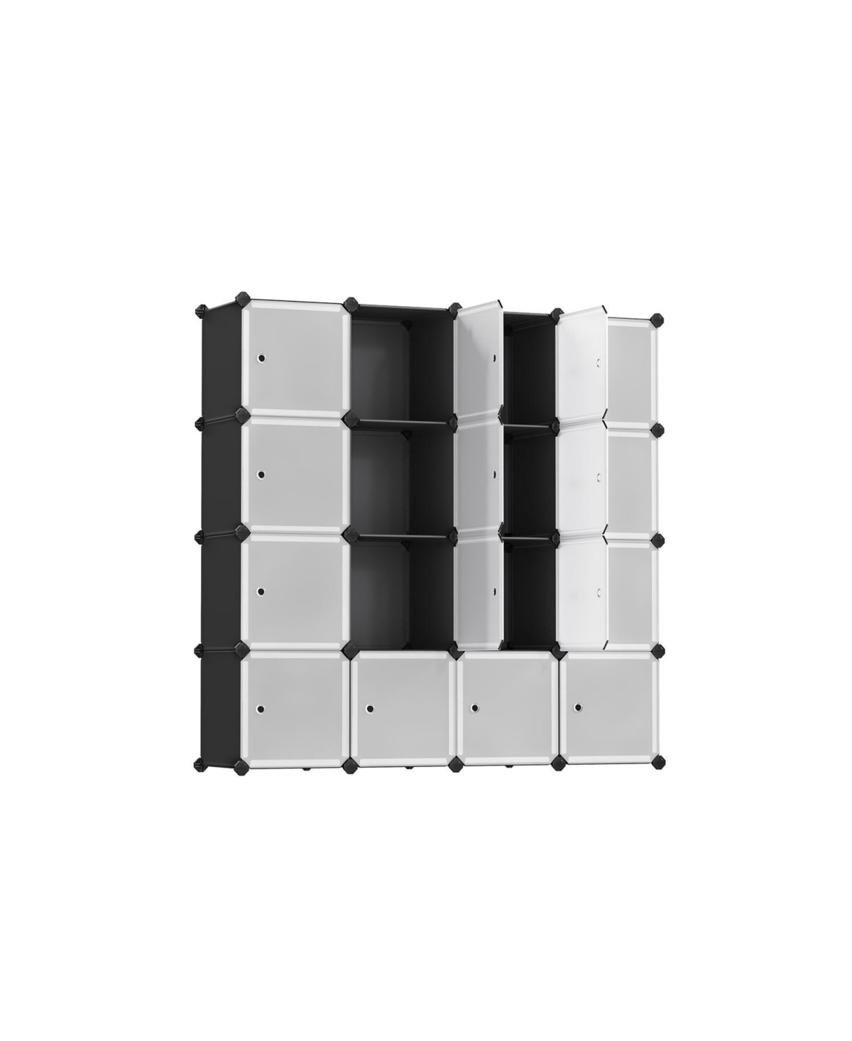 Click here for Slickblue Set of 16 Durable Plastic Storage Cubes... prices