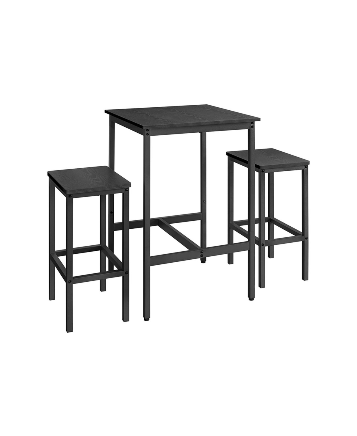Click here for Modern Bar Table Set with High Chairs for Kitchen... prices