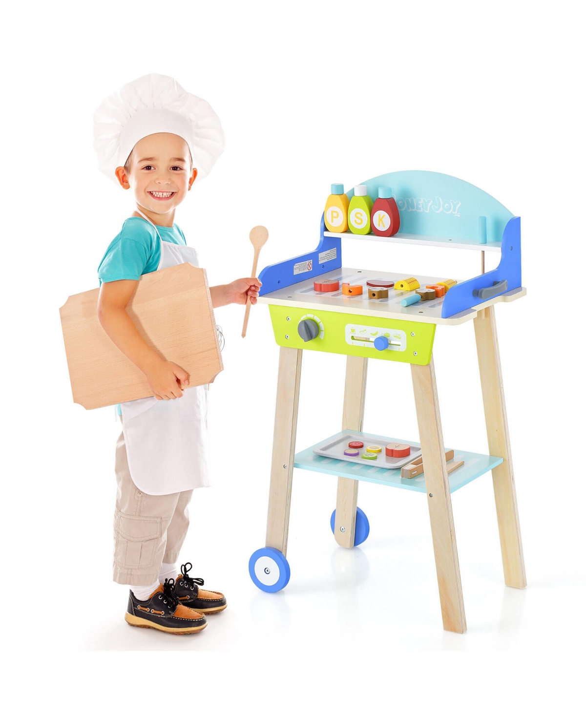 Click here for Gymax Kids Pretend Barbecue Grill Play Set Toy Bbq... prices