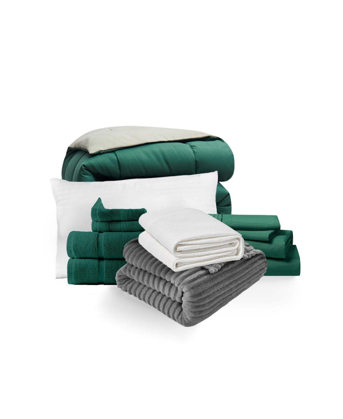 Click here for 14 Piece Complete College Dorm Room Essentials Bed... prices